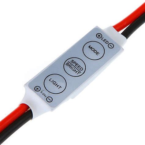 Mini 12v Led Strip Light Dimmer Controller Regulat Vicedeal