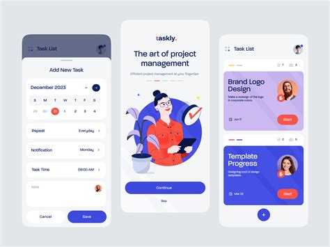 Task Mobile App By Mehmet Özsoy For Orizon Uiux Design Agency On Dribbble