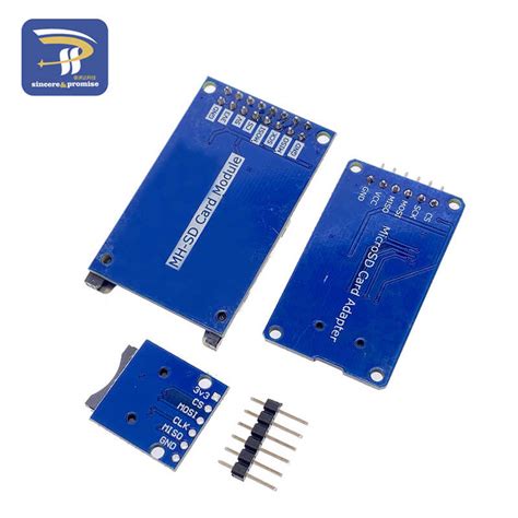 sd micro mini tf card reader module spi interfaces with level converter
