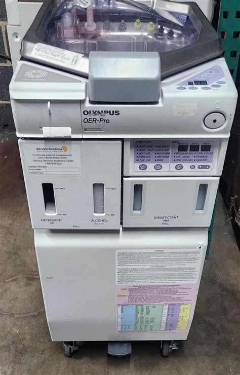 Olympus Oer Pro Endoscope Endoscopy Scope Washer