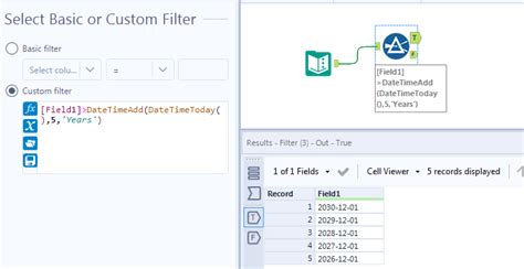 Solved Date Filtering Alteryx Community