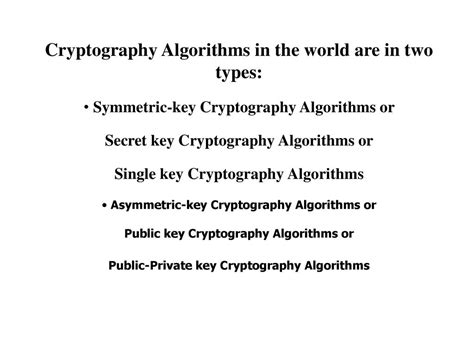 Cryptography And Network Security Ppt Download