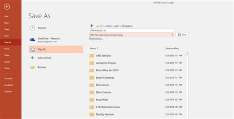 How To Save PowerPoint Slides As Pictures