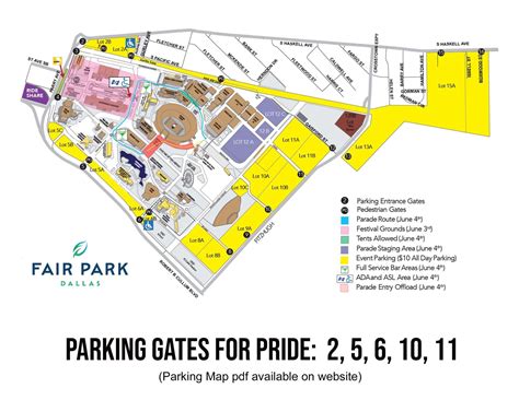 Transportation Parking Dallas Pride