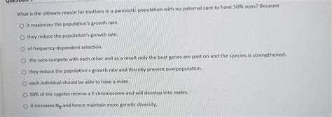 Solved When There Is Frequency Dependent Selection We Expect