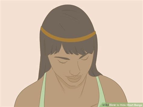 Easy Ways To Hide Short Bangs WikiHow