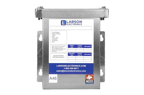 Larson Electronics 4 Kva Isolation Transformer 600v Primary 120v