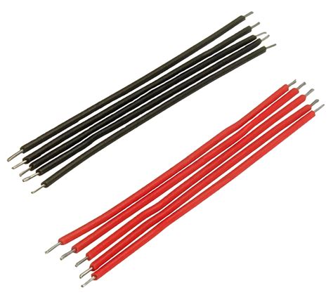 Купить Силиконовые провода 24AWG (10 шт. / 10 см) Arduino/ESP/Raspberry ...