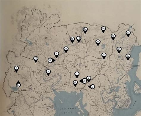 Dinosaur Bone Locations Red Dead Redemption 2