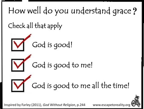 Take The Grace Test Escape To Reality