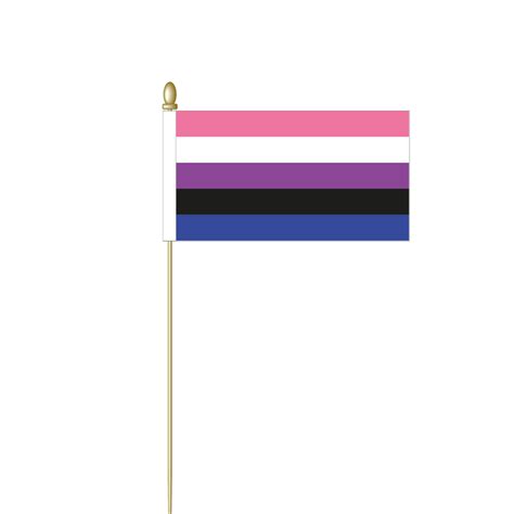 Genderfluid Pride Table Flag Flags And Flagpoles