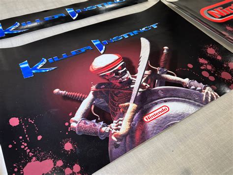 Killer Instinct 30th Anniversary Side Art Szabos Arcades
