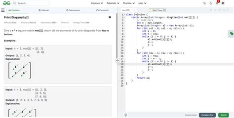 Geekstreak60 Geeksforgeeks Dsa Codingjourney Problemsolving Npci