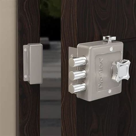 Plantex Heavy Duty Dead Bolt Lock Rim Lock Set Trio Lock Dead Bolt For Home Office Hotel Matt