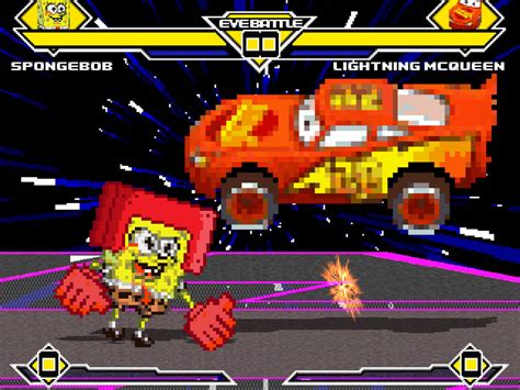 Mugen Spongebob Vs Lightning Mcqueen By Redkirb On Deviantart