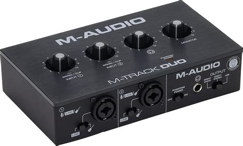 M Audio M Track Duo Usb Audio Interface For Recording Streaming And