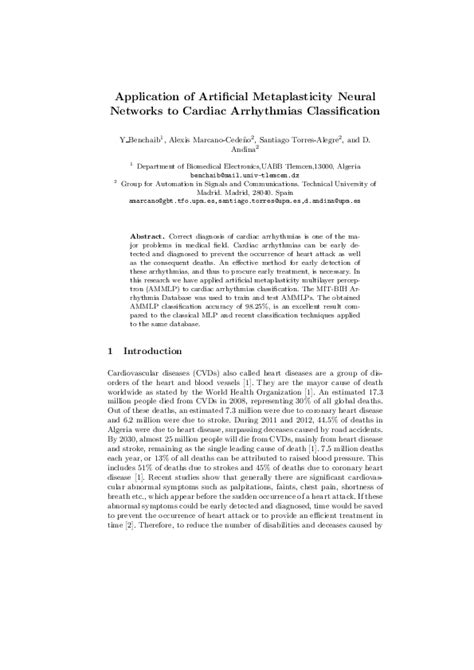 pdf application of artificial metaplasticity neural networks to