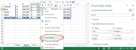 Drill Down Into Excel Pivot Table The Ultimate Guide