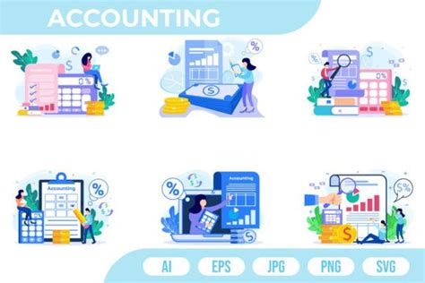 Accounting Illustration Graphic By Ismunandar Rambe · Creative Fabrica