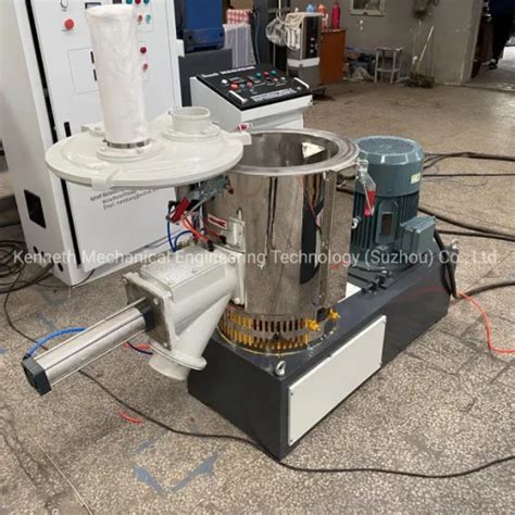 High Speed Turbo Mixer For Plastic Pelletizing Granulation Extruder