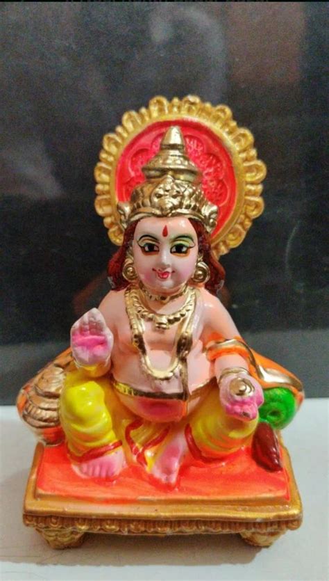 Pooja Handmade Terracotta Lord Kubera Statue For Temple At ₹ 100 Piece In New Delhi