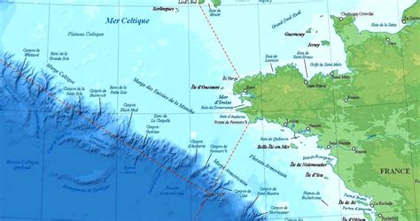 Bay Of Biscay On World Map