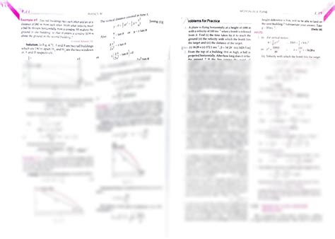 SOLUTION Projectile Motion With Examples And Problems For Practice Studypool