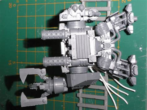 Assault On Black Reach Conversion Deff Dread Dreadnought Orks Work