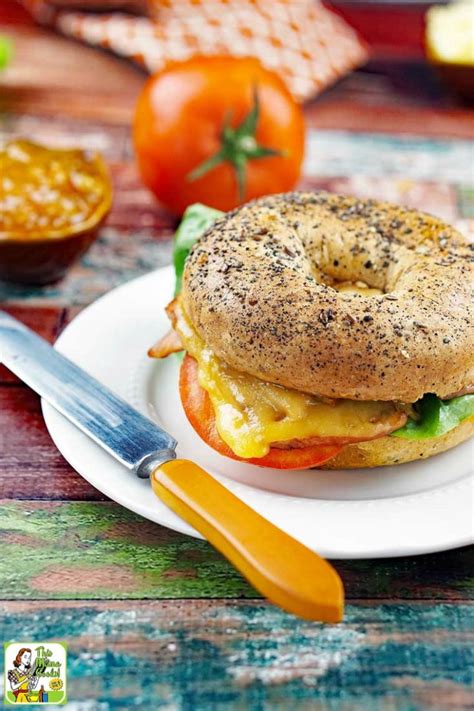 The Ultimate Breakfast Bagel Sandwich Recipe This Mama Cooks On A Diet