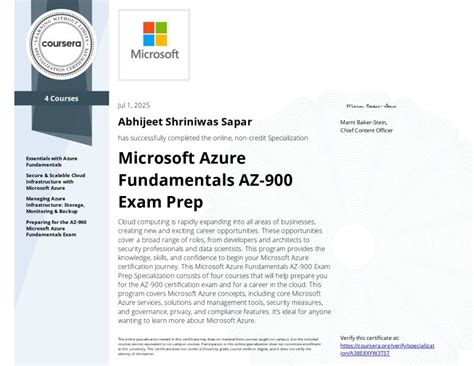 Azure Az900 Microsoftazure Cloudcomputing Certification