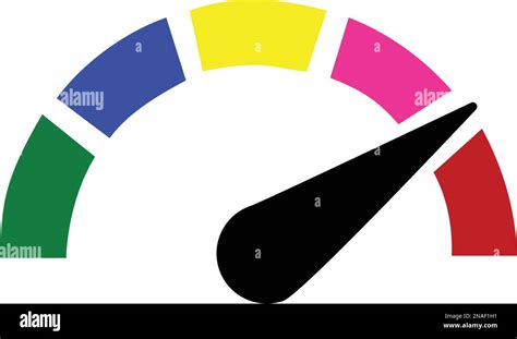 Speedometer, tachometer icon. Speed indicator sign. Internet car speed. Performance concept ...