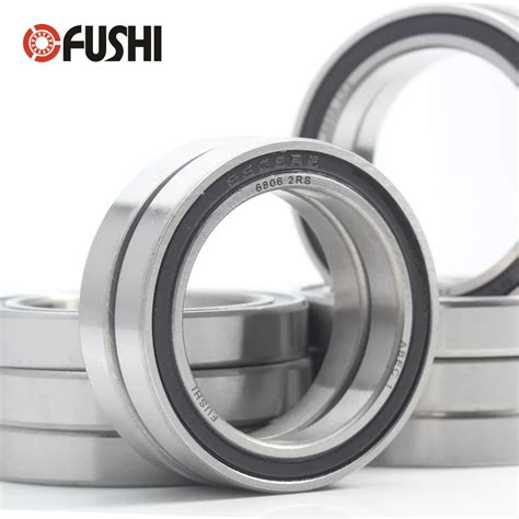 6806-2RS-Bearing-10Pcs-30x42x7-mm-ABEC-1-Thin-Section-6806-2RS-Ball ...