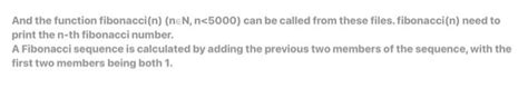 solved write 2 files：fibo c and fibo hand the function