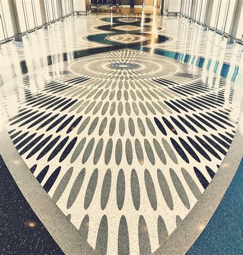 Terrazzo Floor Design At Phoenix Sky Harbor International Airport Art