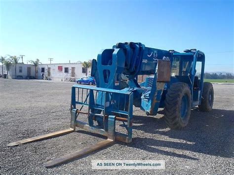 Forward Reach Forklift Gradall 544d 4x4 10 000 Lb 55 Reach Telehandler