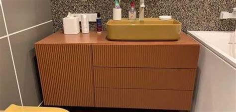 Тумба под раковину из мдф с фрезеровкой на заказ | Festima.Ru ...