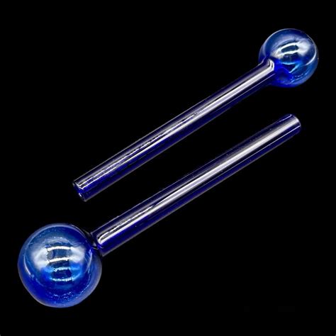 2 Pack 8” Jumbo Pyrex Glass Oil Burner Pipe Durable Glass Us Shop