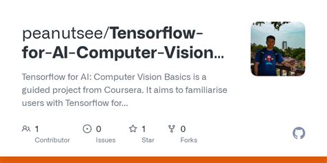 GitHub Peanutsee Tensorflow For AI Computer Vision Basics Tensorflow For AI Computer Vision