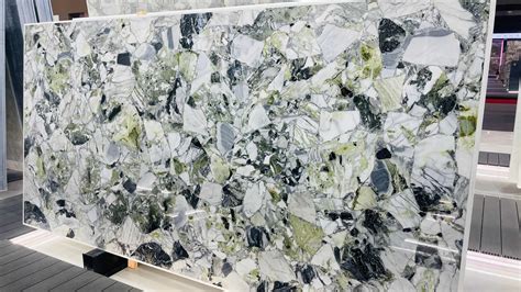 Ice Jade Luxury Slab Raise Stone