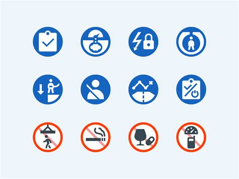 Color Icons Life Saving Rules By Marina Green For Icons8 On Dribbble
