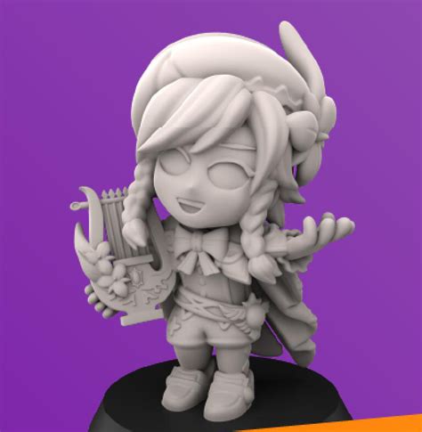 【温蒂3d打印模型】 3d打印模型下载 3d打印模型库 Enjoying3d模型网