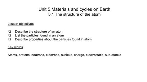 Grade 8 Structure Of Atoms Myprivatetutor Thailand