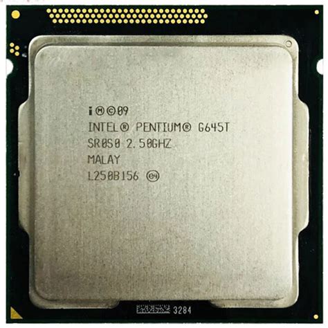 Intel Pentium G645t 2nd Generation Processor 250ghz For Lga 1155 Socket Gigastar