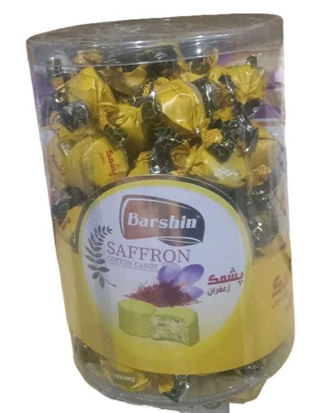 Barshin Pashmak With Cappuccino And Cocoa Coating Cotton Candy 1000 G