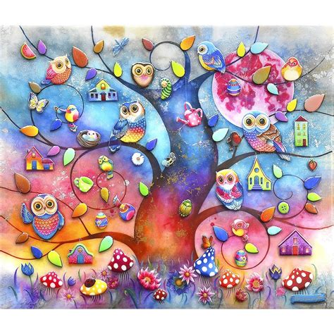 Kerry Darlington Hoots And Chirps Artists From Generation Gallery Uk