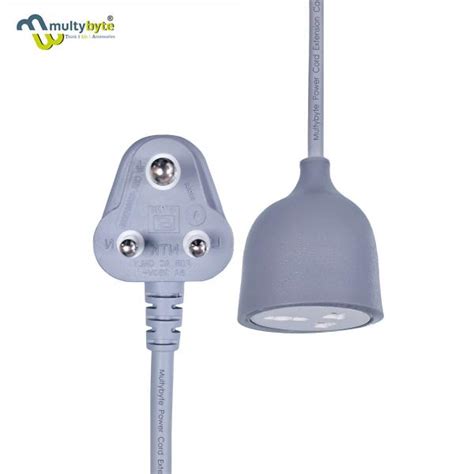 Multybyte Power Cord Extension Cable Male To Female With Meters Heavy Duty Long Wire Cord