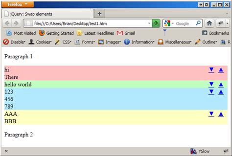 JQuery Swap Element Positions Web Design Development Neowin
