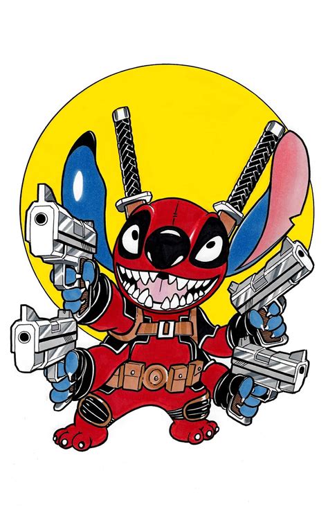Deadpool Stitch — Art Of David Wong