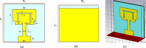 Design And Optimization Of Pi Slotted Dual Band Rectangular Microstrip Patch Antenna Using