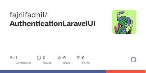 Github Fajriifadhil Authenticationlaravelui